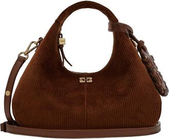 Ganni Hobo Mini Hobo Corduroy