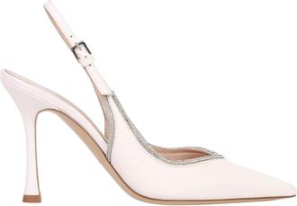 Ninalilou Femme, Chaussures, Blanc, Taille: 36 EU Amy 90 Slingback Pump