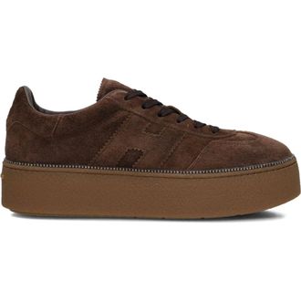 Hogan Femme, Chaussures, Brun, Taille: 37 1/2 EU H722 Allacciato H