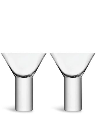 LSA International Set aus zwei Boris Cocktailgläsern - Nude