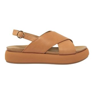 Inuovo Inuovo - A96005 Sandale Plate - Femme - Chaussures - Brun - Taille: 39 EU