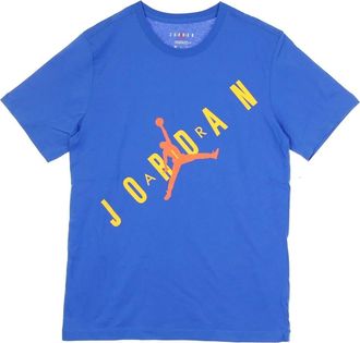 Nike Jordan Stretch Crew T-Shirt - - Sport - Herren - Blau - XL