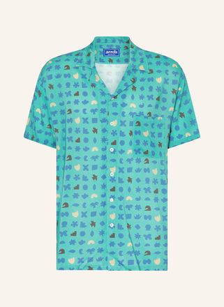 Arrels Barcelona Arrels Barcelona Resorthemd Light Blue Lucky Charms &times; Mary Comfort Fit blau