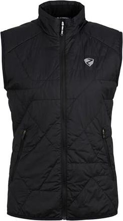 Ziener Nalia-z Veste de Ski de randonnée en Softshell et Hybride Primaloft, Coupe-Vent et imperméable, Noir, 48 Femme