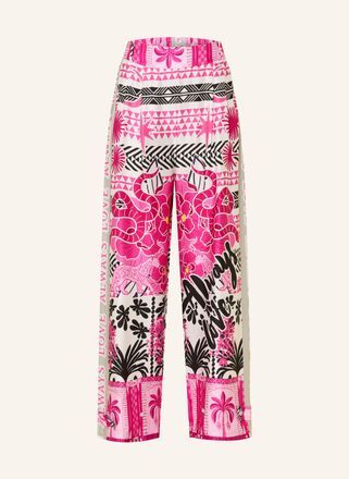 Miss Goodlife Miss Goodlife Marlenehose Aus Satin pink