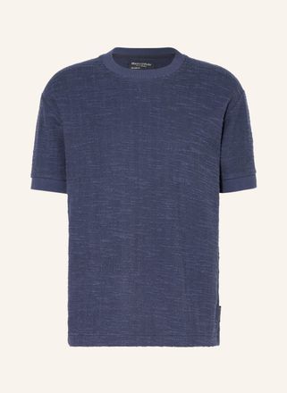 Marc O'Polo Marc Opolo T-Shirt Aus Boucl&eacute; blau
