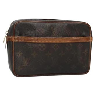 Louis Vuitton Pre-owned Canvas clutches - - Pre-owned - Damen - Braun - ONE SIZE