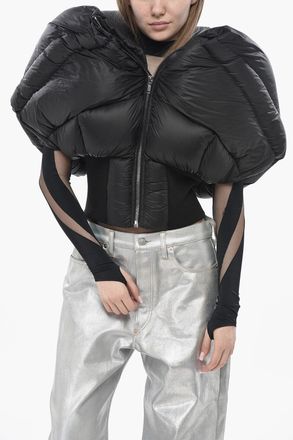 Rick Owens PORTERVILLE Sleeveless Puffer HORUS with Front Zip Rick Owens