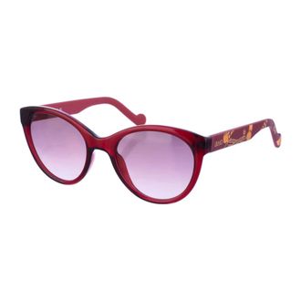 Liu Jo Butterfly Oval Acetat Sonnenbrille mit UV-Schutz - - Accessories - Damen - Rot - ONE SIZE