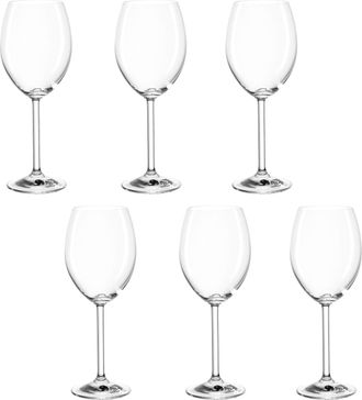Montana pure Rotwein-Gl&auml;ser, 6er Set, sp&uuml;lmaschinenfeste Rotwein-Kelche, Wein-Gl&auml;ser im klassischen Stil, Glas-Kelche f&uuml;r Rotwein, 390 ml, 042385