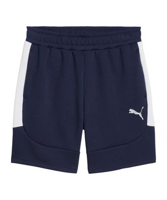 Puma teamEVOSTRIPE Short blausilber, XL Herren