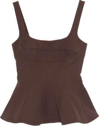 Stine Goya Square-neck Top