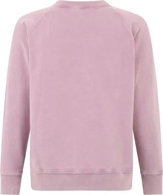 Isabel Marant Logo-Graphic Cotton Sweatshirt - Pink