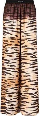 Pinko Pinko, Femme, Pantalons, Multicolore, Taille: 36 FR Wide Pantalons