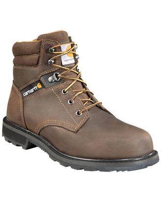 Carhartt Work in Progress Mens 6 Work Safety Toe NWP-M, Crazy Horse Brown Oil Tanned, 10.5 W US