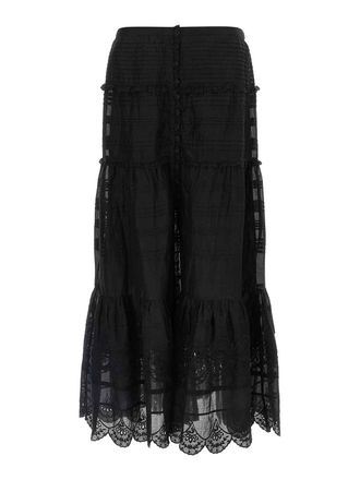 Isabel Marant Jupe Longue - Noir