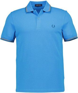 Fred Perry Herren Polo-Shirt blau