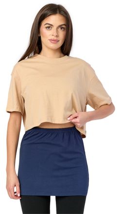 Merry Style Damen Verl&auml;ngerungsgurt f&uuml;r Hemden T-Shirts Nierenw&auml;rmer Minirock MS10-202 (Dunkelblau, 3XL)