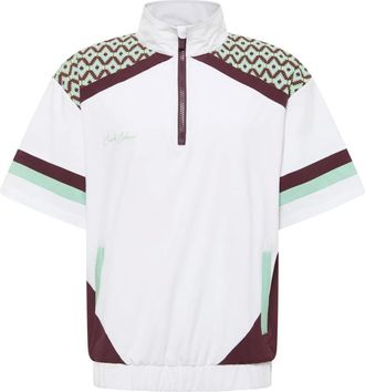 Carlo Colucci Homme, Tops, Blanc, Taille: S Tracksuit T-Shirt