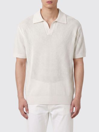 Roberto Collina Polo Homme couleur Blanc
