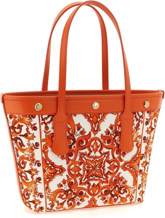 Dolce & Gabbana Atene Tote Bag - Orange