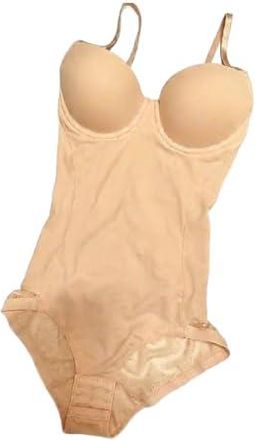 Generic YUJIEBB Body post-partum avec soutien-gorge Edition Sl Dentelle Body aper Sous-v&ecirc;tements Femme Hiver Faion, Couleur chair, XXL