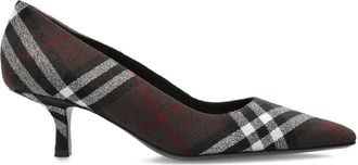 Burberry Karierte Dame Pumps 55mm - Braun