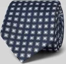 Willen Krawattenfabrik Krawatte aus reiner Seide mit Label-Detail