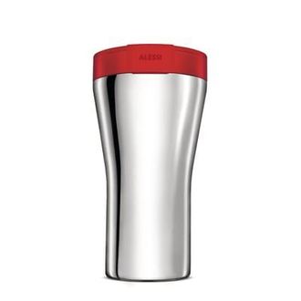 Alessi Mug isotherme Caffa - Métal - Résine thermoplastique - Designer Giulio Iacchetti