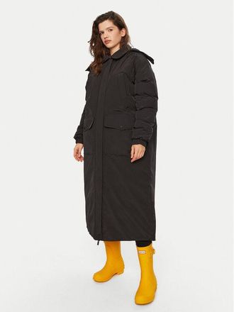 Hunter &Uuml;bergangsmantel HARW0014242 Schwarz Regular Fit