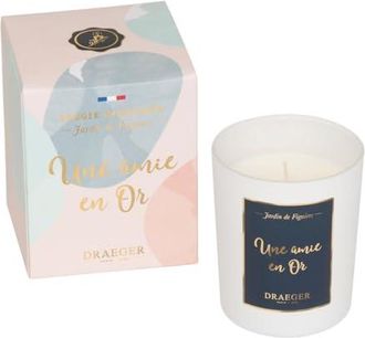 Draeger Draeger Paris - Geschenkkerze - Une Amie en Or - Pflanzenwachs - 9 x 7,5 cm