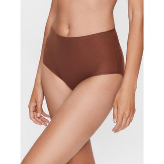 Chantelle Klassischer Damenslip mit hoher Taille Soft Stretch C26470 Braun