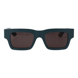 Alexander McQueen Stylische Herrensonnenbrille Am0508S - - Accessories - Herren - Gr&uuml;n - 50 MM