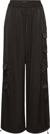 Gestuz Femme, Pantalons, Brun, Taille: 44 FR Pantalon large