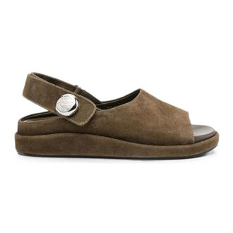 Sergio Moretti Femme, Chaussures, Vert, Taille: 37 EU Sandales Slingback Firenze