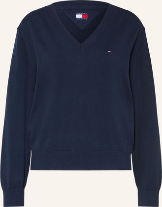 Tommy Jeans Pullover blau
