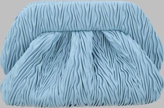 Themoir&egrave; Womens Clutch Bag Bios Baby Blue Cotton