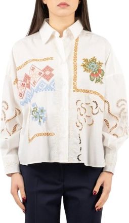 Max Mara Femme, Blouses et Chemises, Multicolore, Taille: 38 FR Camicia