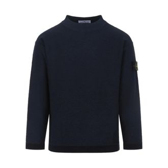 Stone Island Homme, Pulls, Bleu, Taille: M Maglia collo vulcano zip