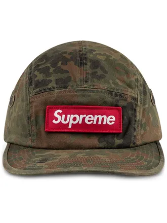 SUPREME Baseballkappe im Military-Look - Gr&uuml;n