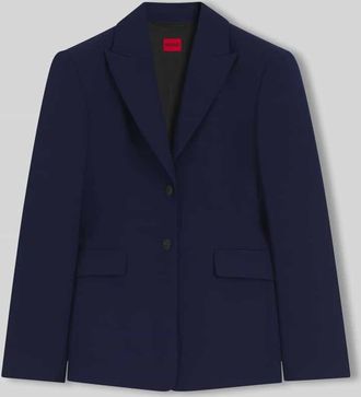 HUGO BOSS Regular Fit Blazer mit 2-Knopf-Verschluss
