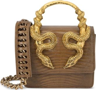 Roberto Cavalli Femme, Sacs, Brun, Taille: ONE Size Sac Avec Serpents