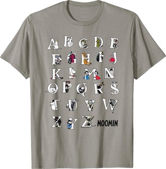 Moomin Mumin-Farbalphabet T-Shirt