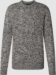 Christian Berg Strickpullover mit gerippten Abschl&uuml;ssen