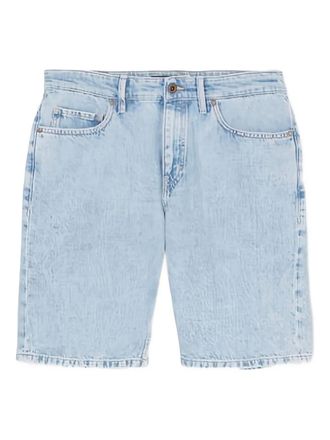 Marc O'Polo Jeans-Shorts im Distressed-Look - Blau