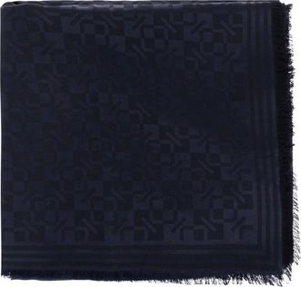 Kenzo Kenzogram Square 140 - - Accessories - Damen - Blau - ONE SIZE