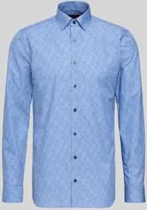 Olymp No. 6 Slim Fit Freizeithemd mit Kentkragen