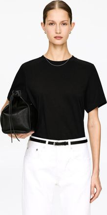 Arket LILY Charakteristisches T-Shirt -Schwarz