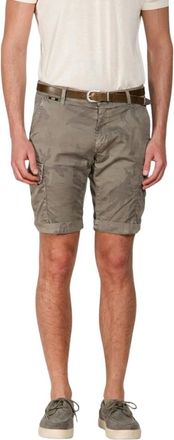 Mason's Homme, Shorts, Vert, Taille: M Chile Bermuda Cargo