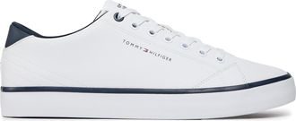 Tommy Hilfiger Sneakers Tommy Hilfiger Th Hi Vulc Core Low Leather FM0FM05041 Weiß